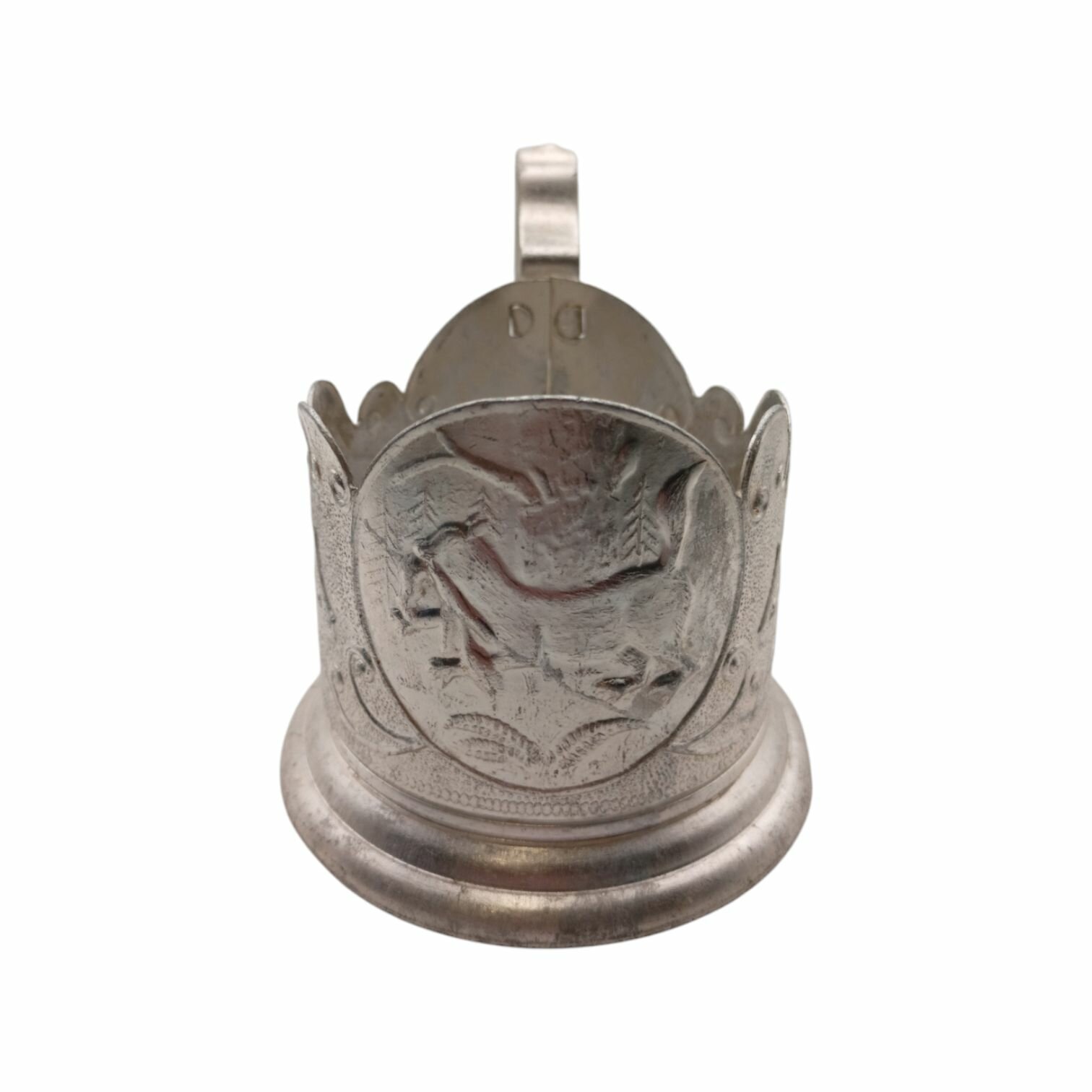 Советский подстаканник. Из нержавейки, есть клеймо, сделано в СССР.