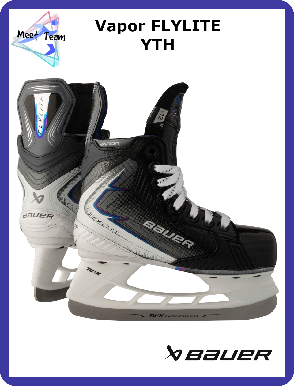 Коньки хоккейные BAUER S25 VAPOR FLYLITE YTH