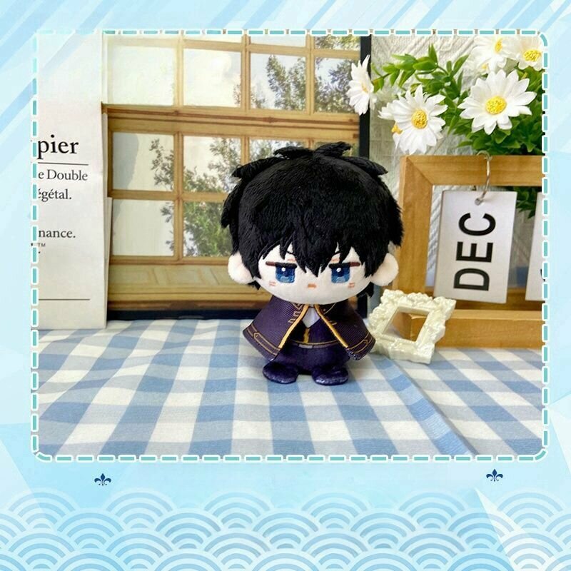 12cm Гинтама Тоширо Хиджиката мягкие игрушки аниме ; Gintama Toushirou Hijikata мягкая игрушка