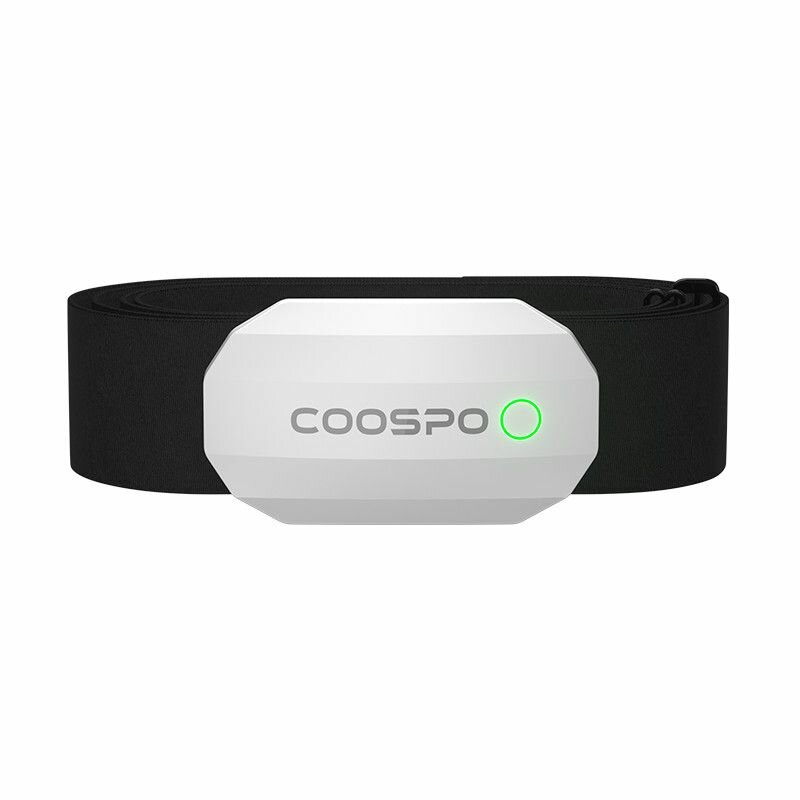 COOSPO H808S Heart Rate Sensor Chest Strap HRM Monitor ANT+ Bluetooth с IP67 для Peloton Zwift DDP Yoga Wahoo Polar Beat