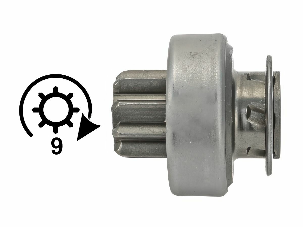 Бендикс стартера для Шевроле Авео, Лачетти, Опель Астра G, H, J арт ST2170006 SAT