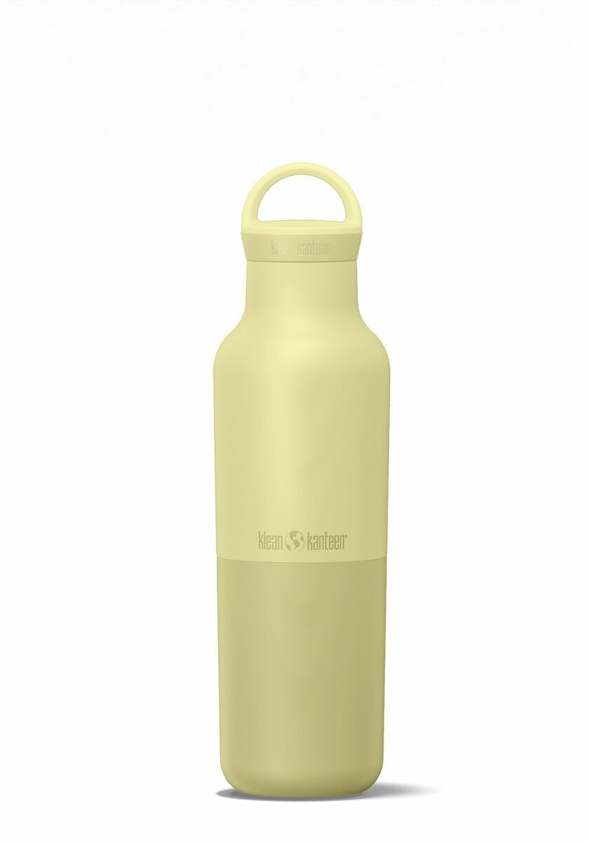 Термобутылка Klean Kanteen Rise Vac Classic Arch Loop 20oz (592 мл) Wax Yellow