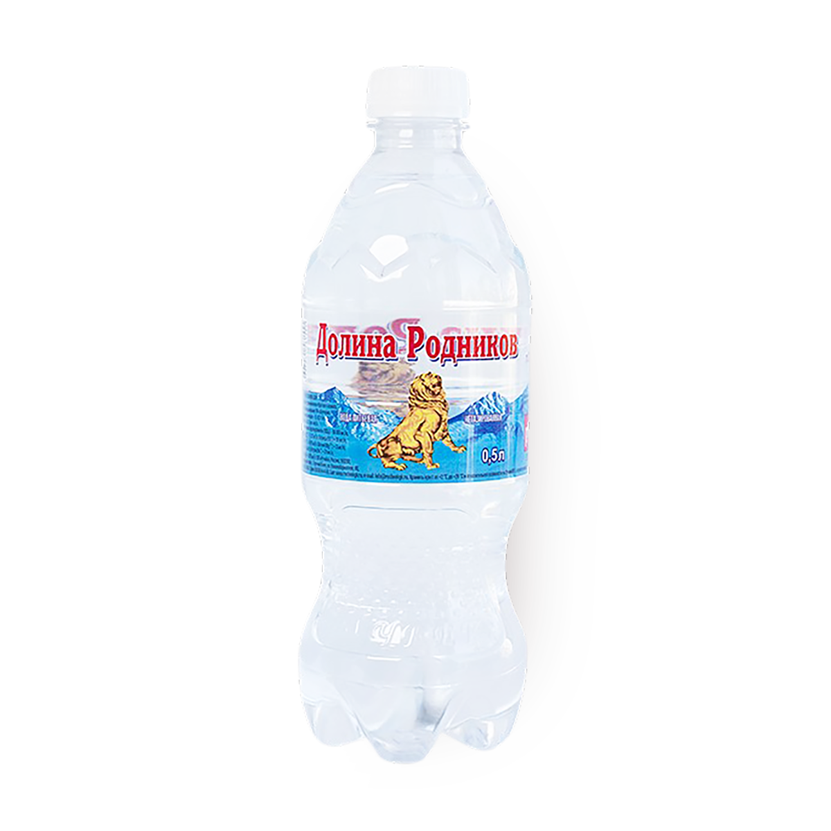 Вода «Долина родников», негазированная, слабоминерализованная, 0,5 л