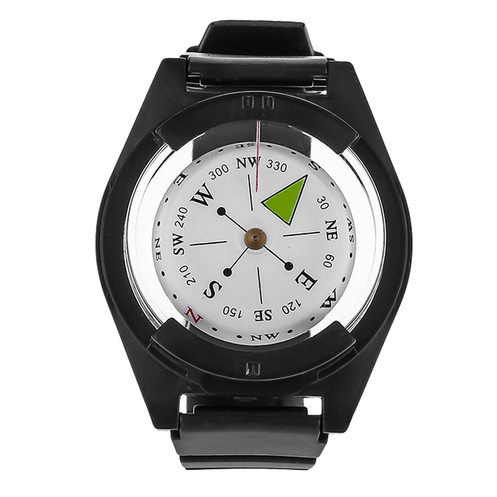 Tactical Wrist Compass, Waterproof Strap Survival Mini for Camping Outdoor Activities Hiking Enthusiasts