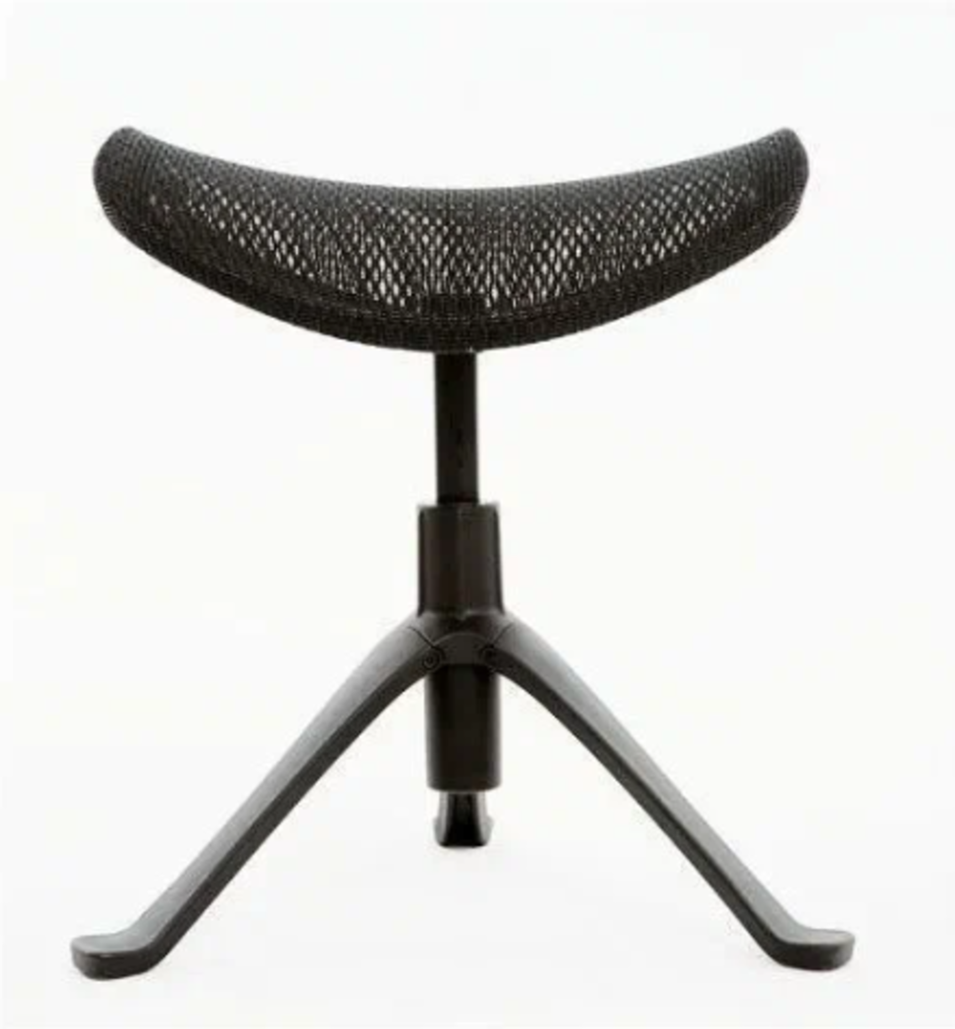 Подставка для ног FALTO OTTOMAN (8 положений, складная, сетка, черный)