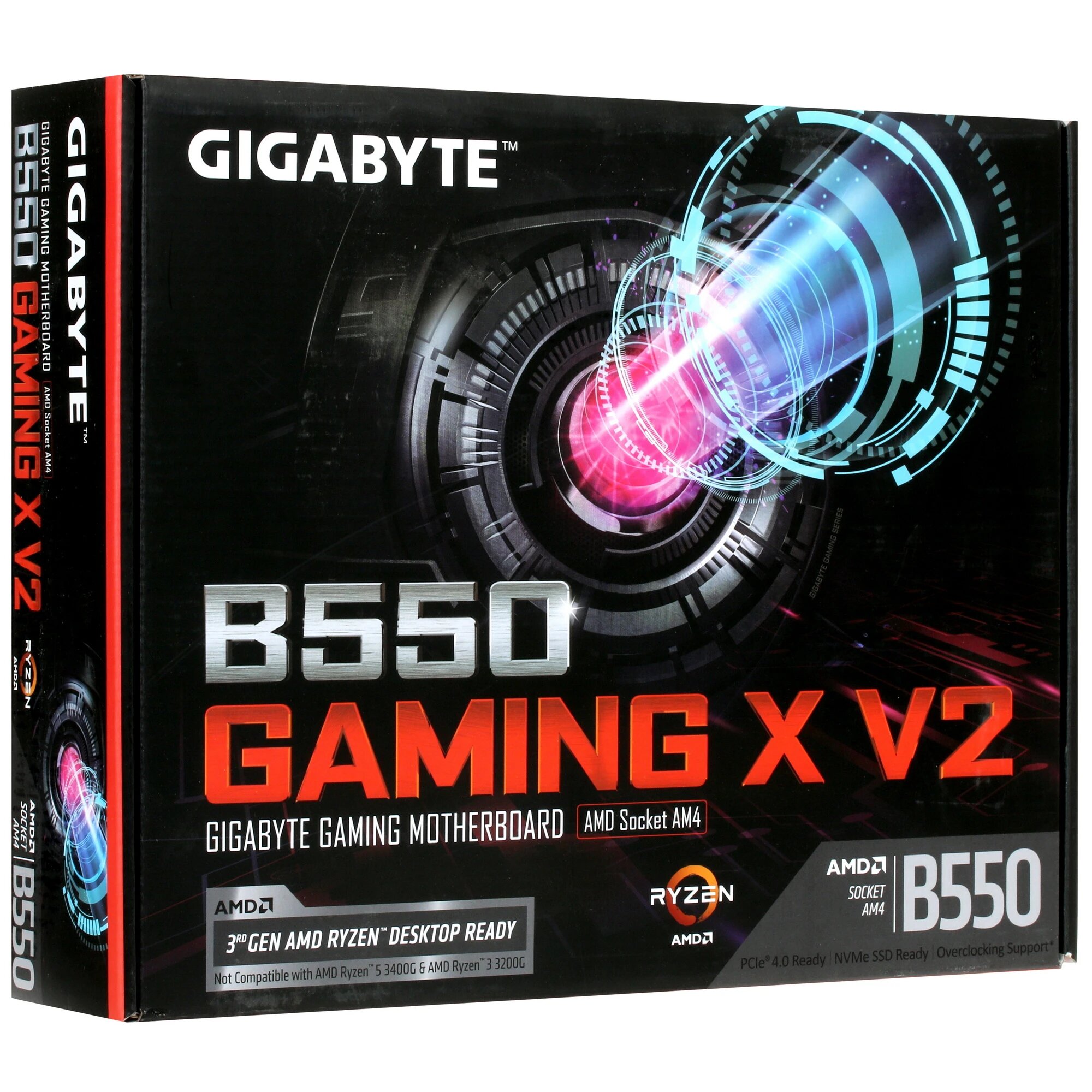 Материнская плата GIGABYTE AMD B550 SAM4 ATX B550 GAMING X V2 1.3