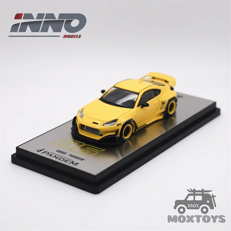 Bburago 1:64 GR86 PANDEM желтый металлический автомобиль