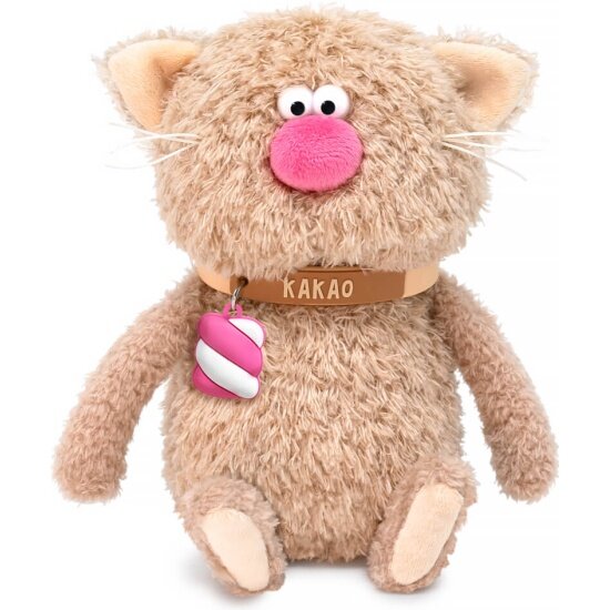 Мягкая игрушка Budi Basa Кофейные коты. Кот Какао Коллекция Валентинки 16 см