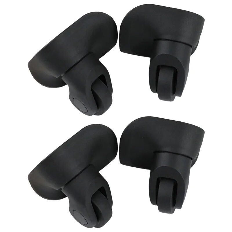 Сменные колеса для багажа, 2 пары бесшумных роликов A08, резиновые для чемоданов, аксессуары для тележек