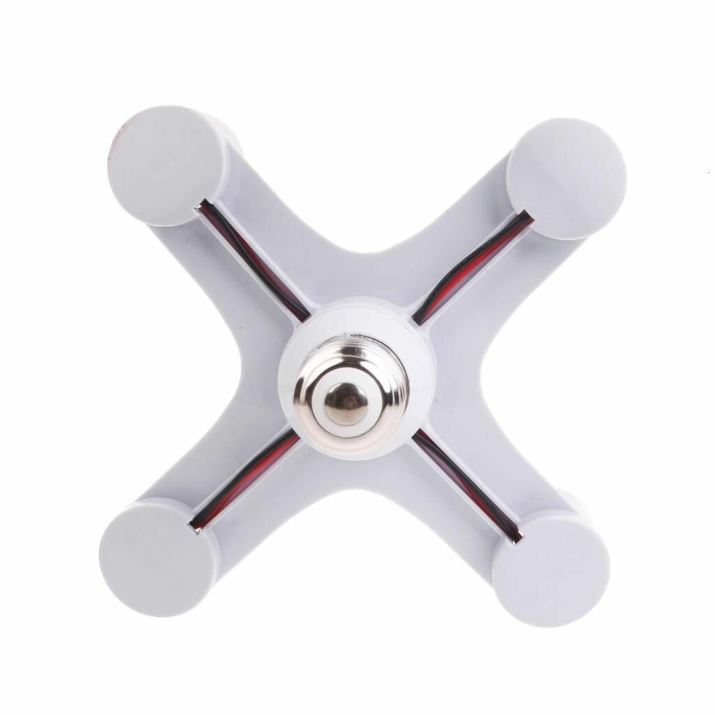 Комплект вилка-розетка, Держатель лампы E27 разветвитель держателя лампы-один на четверых