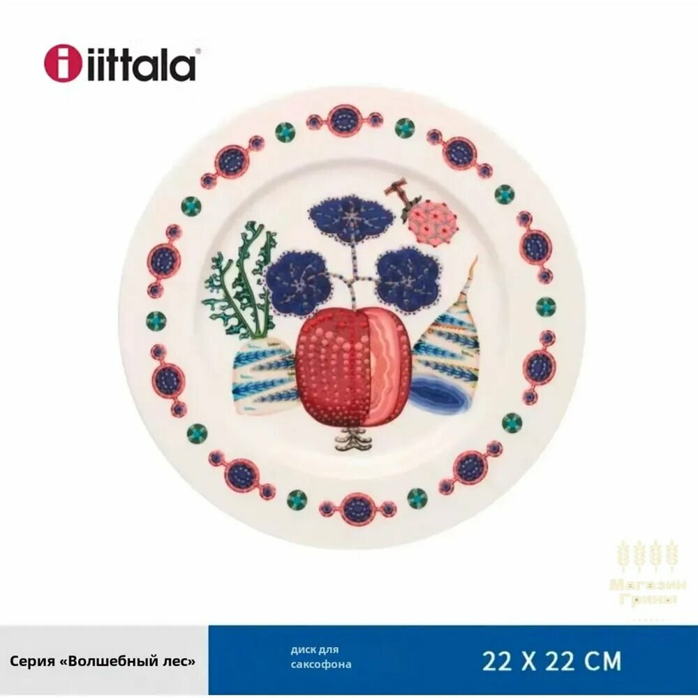 Iittala Тарелка 22 см 1 шт белый