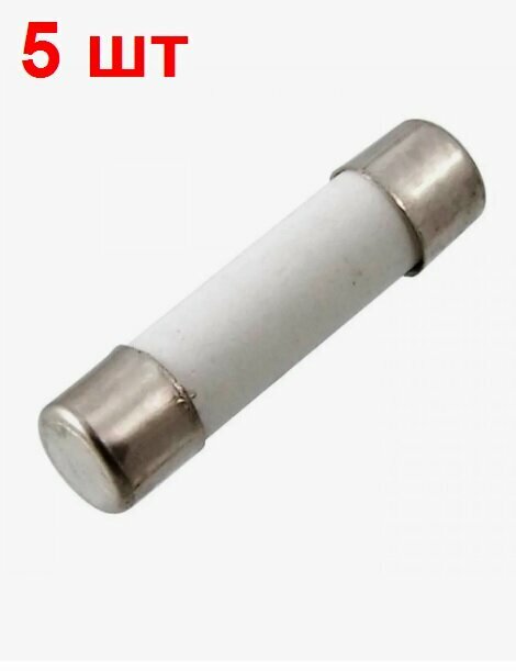 Предохранитель ВП2Б-1В-2А 5 шт. 5х20мм 250В керамический