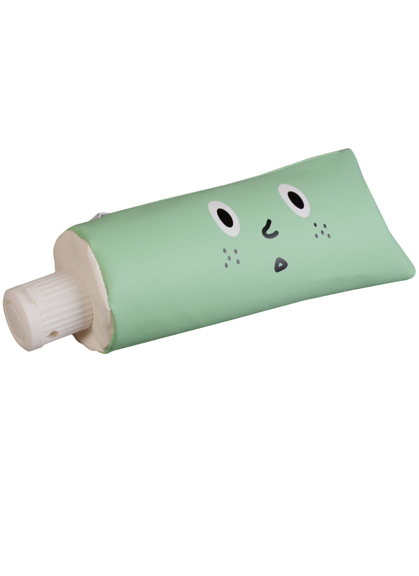 Пенал на молнии Тюбик Смайл (ПВХ) (21х7)