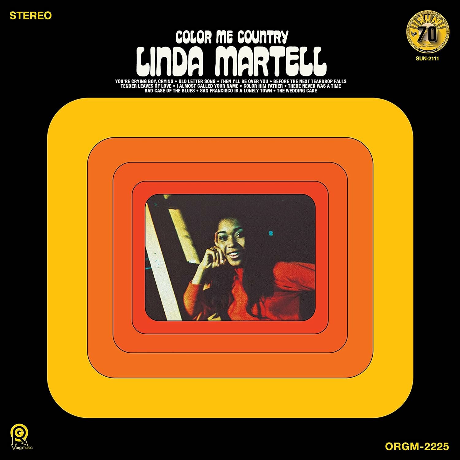 Linda Martell - Color Me Country (Analogue) (coloured) (LP) 2022, ORG, Orange, Limited Edition, Фирменная виниловая пластинка