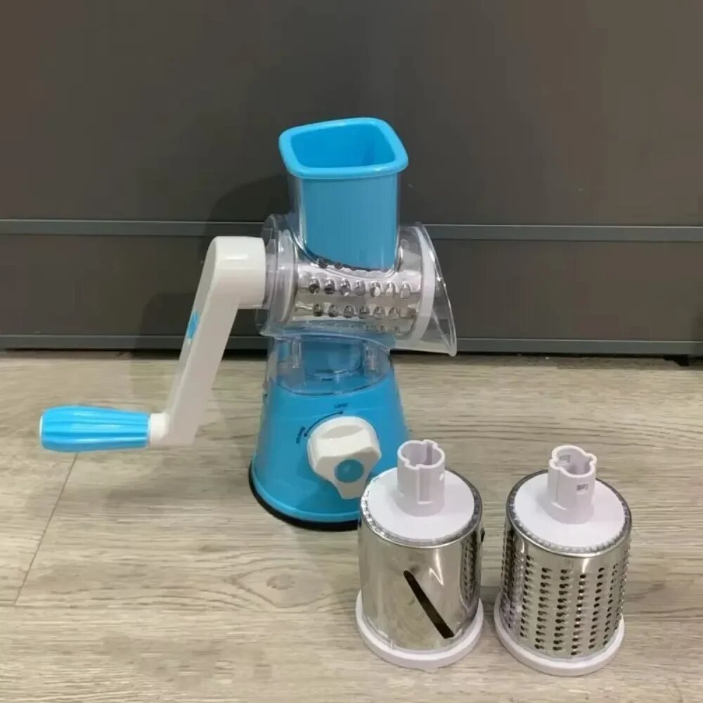 FEB.WIND Роторная овощерезка из нержавеющей стали Blue