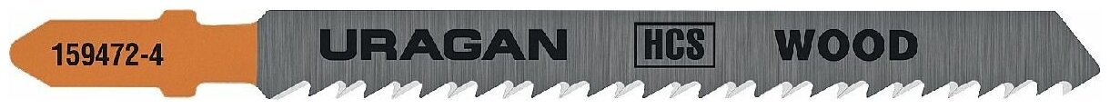 URAGAN HCS, EU-хвост, шаг 2.5 мм, 75 мм, 2 шт, полотна для эл лобзика (159472-2.5_z02)