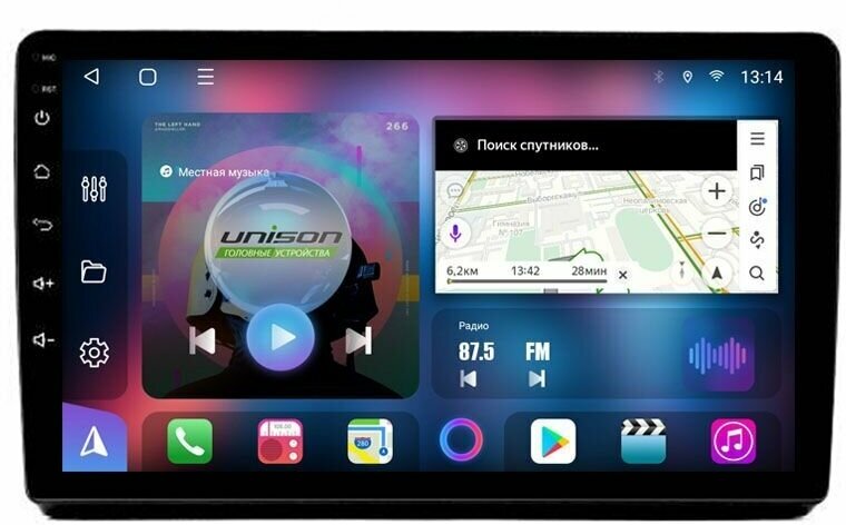 Штатная магнитола Kia Optima 3 2013-2015 UNISON 09A4 4Gb/64Gb, 8 ядер (345-09HA4)