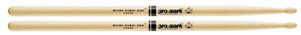 PW5BW Shira Kashi Барабанные палочки, дуб, деревянный наконечник, 5B, ProMark
