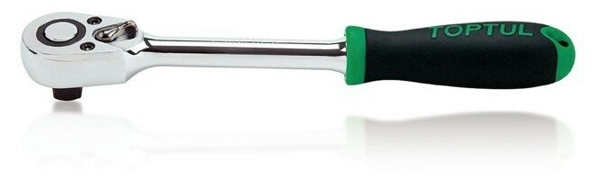 Трещотка TOPTUL (CJRM0815) 1/4" 72зуб. 145мм