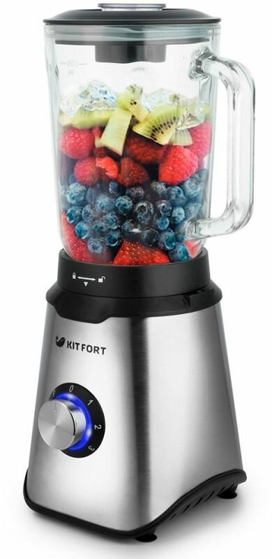 Блендер стационарный Kitfort КТ-1344 серебристый