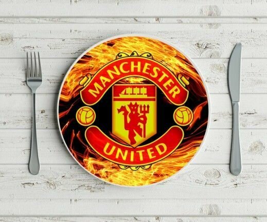 Тарелка Manchester United, Манчестер Юнайтед №8