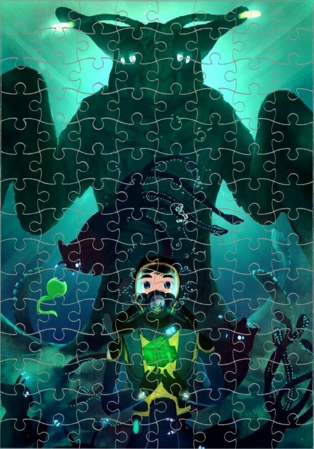Пазл Mewni-Shop А4 Subnautica, Сабнатика - 0007