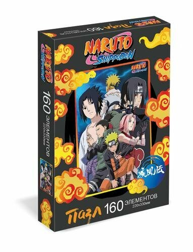 Пазлы 160 деталей. Naruto. Путь Ниндзя 07295, (ООО "Оригами")