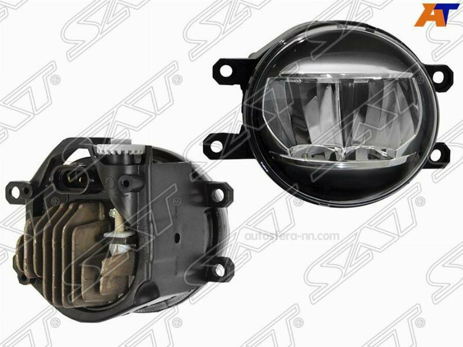 SAT ST3242012R Фара противотуманная (Справа/ LED/ 6000K/ 400LM/ 7W) Toyota Camry (XV50, XV70) 17-22 / Land Cruiser 1