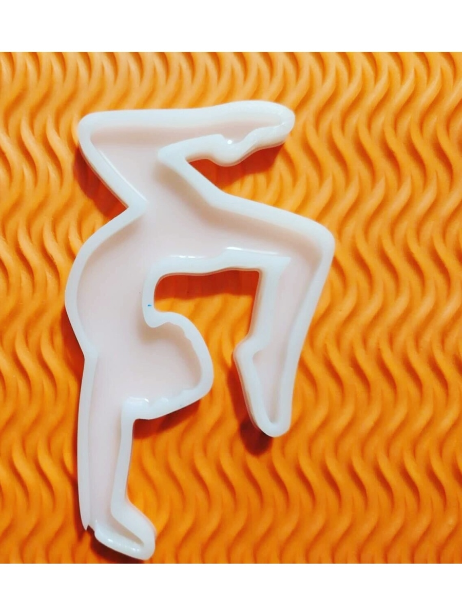 Форма для леденцов гимнастка 12 см