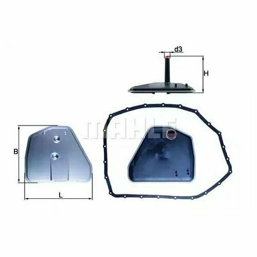 Фильтр АКПП Knecht/Mahle HX164D