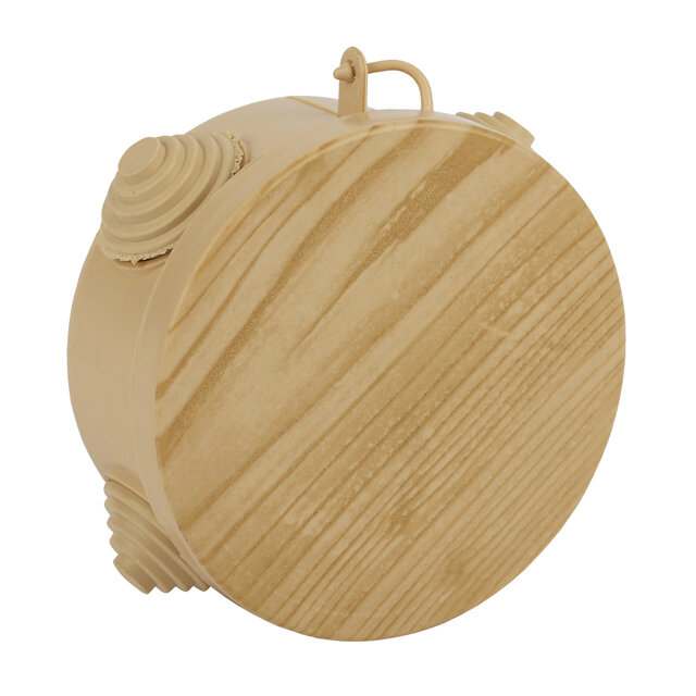 ЭРА коробка разветвительная открытой установки IP54 85×85×40 мм 4 сальника с крышкой сосна