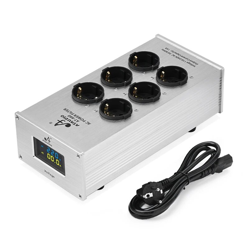 ATAUDIO Фильтр питания Hi-Fi Silver AC-6
