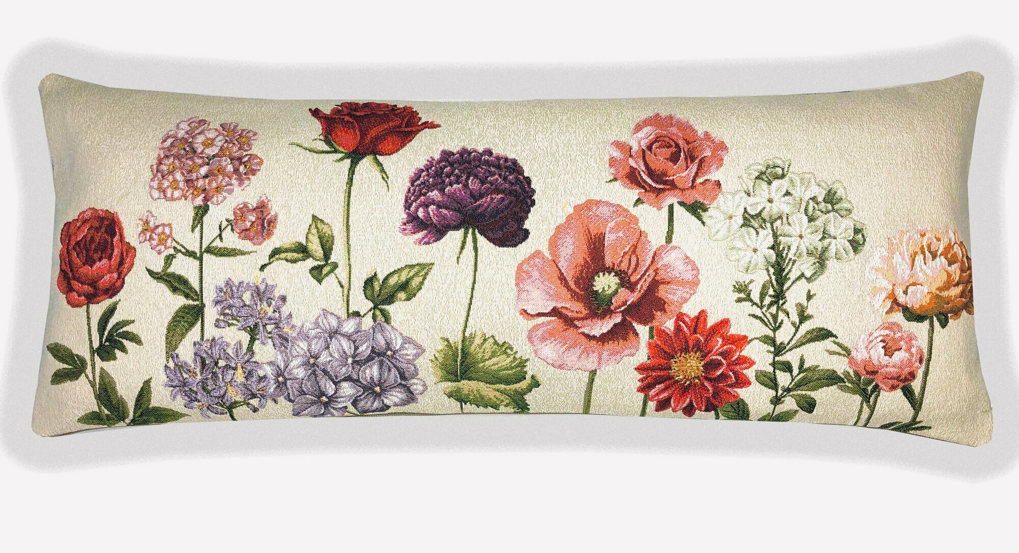 Декоративная гобеленовая наволочка "Разноцветье" 32*85 см MIDA VANERI