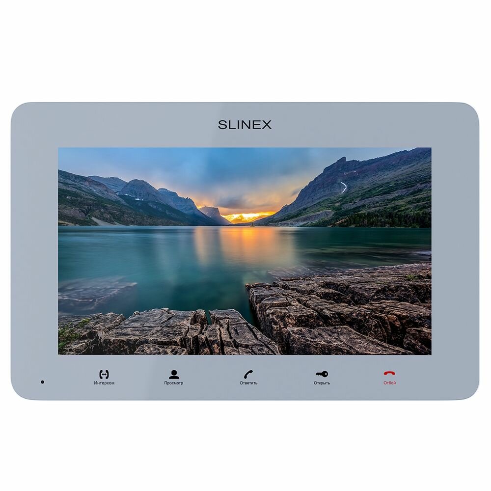 SM-07MHD (серебро) видеодомофон Slinex