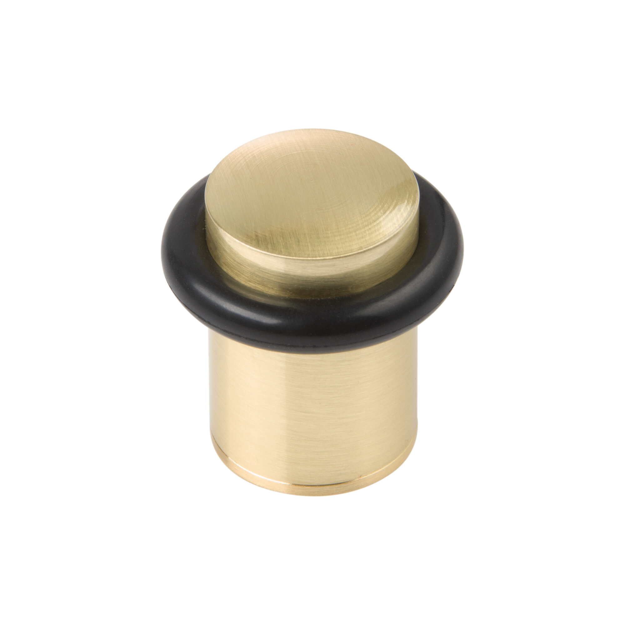 Ограничитель ADDEN BAU 300 DS, стальной, напольный, золотой, 1 шт.