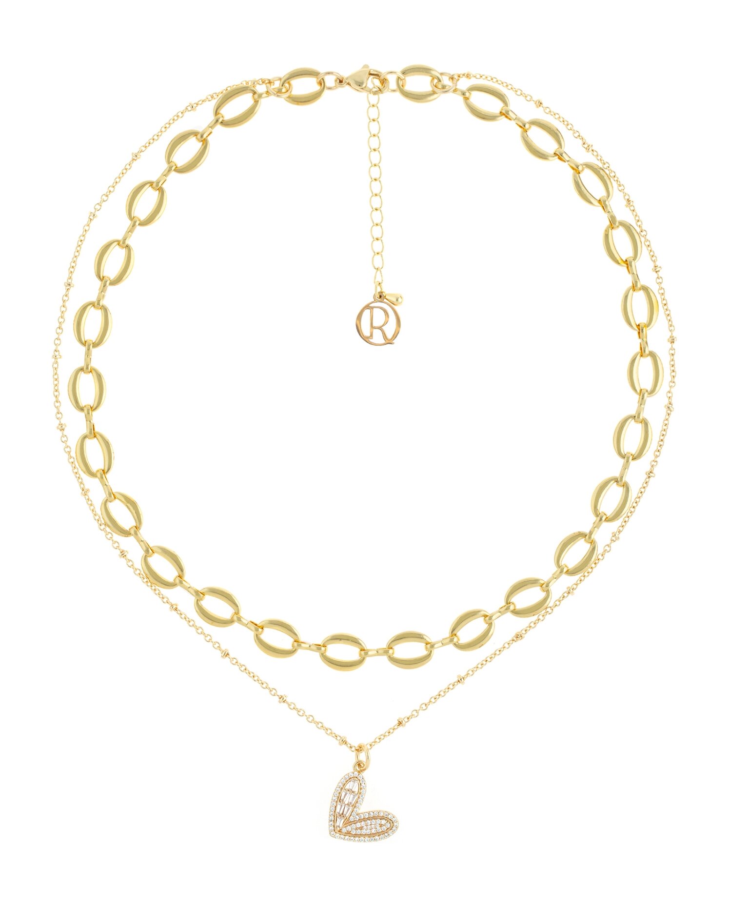 Колье, фианит