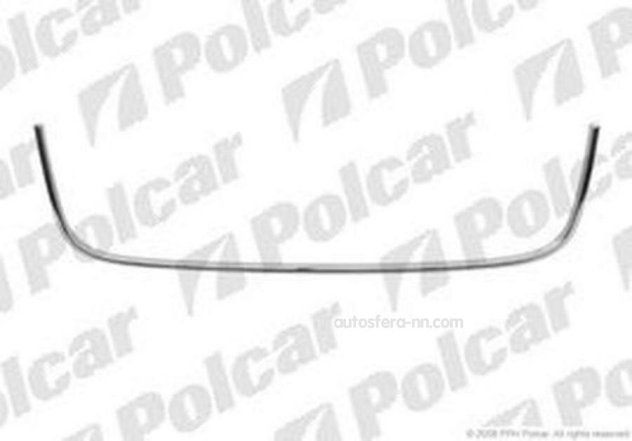 POLCAR 9514271 Накладка решетки пер. бампе vw jettagolf kombi (1k51km) 09.05 - 09.10