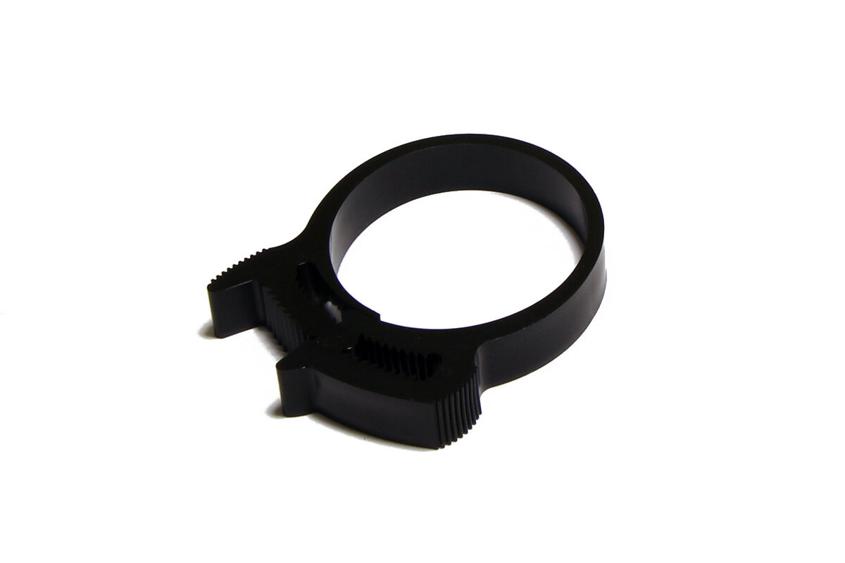 Хомут пластиковый обжимной Clip-Track PA66 37-42 (черный) (10 шт.)