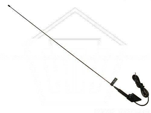 Антенна на водосток "антей" металл.(0,8 м) черная (320)