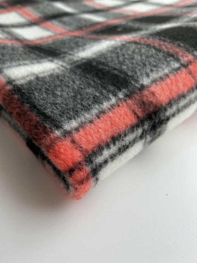 Ткань костюмно-пальтовая Клетка "Фуле", 480 гр/м2, ширина 150 см, 1 м