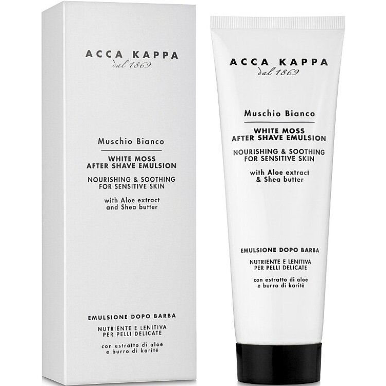Эмульсия после бритья Acca Kappa Muschio Bianco After Shave Emulsion, 125 мл