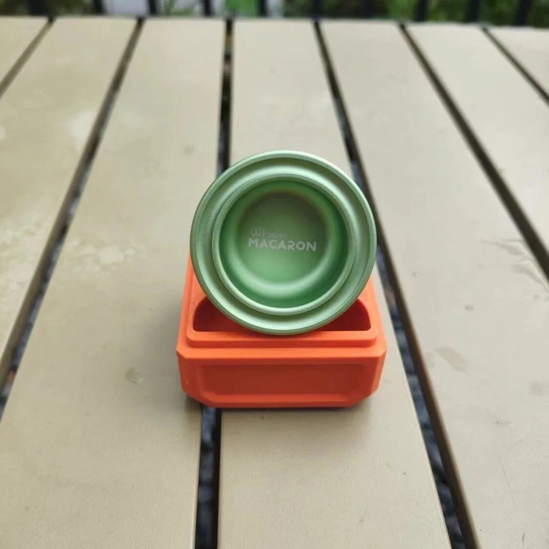 Профессиональный йо-йо EVANOVM алюминиевый Зеленый, D