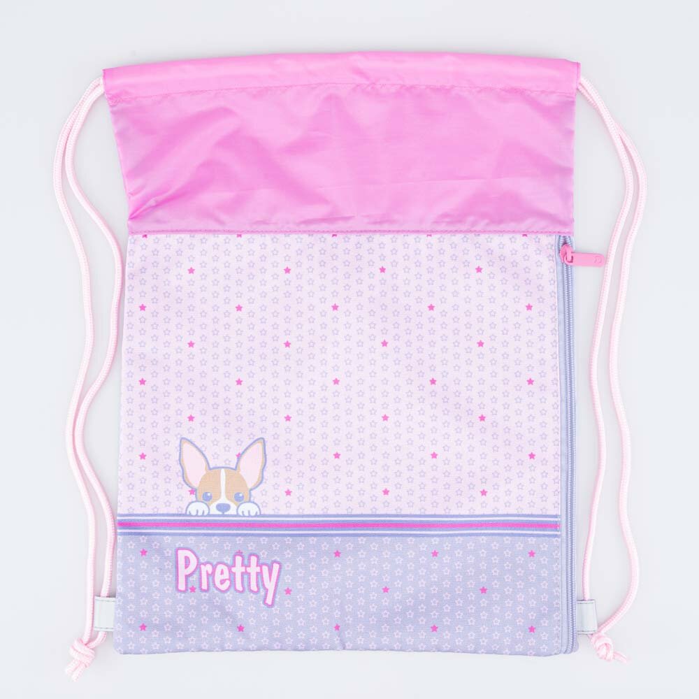 Мешок для сменной обуви Корги КК котофей 02808170-20 размер выс.45 см.