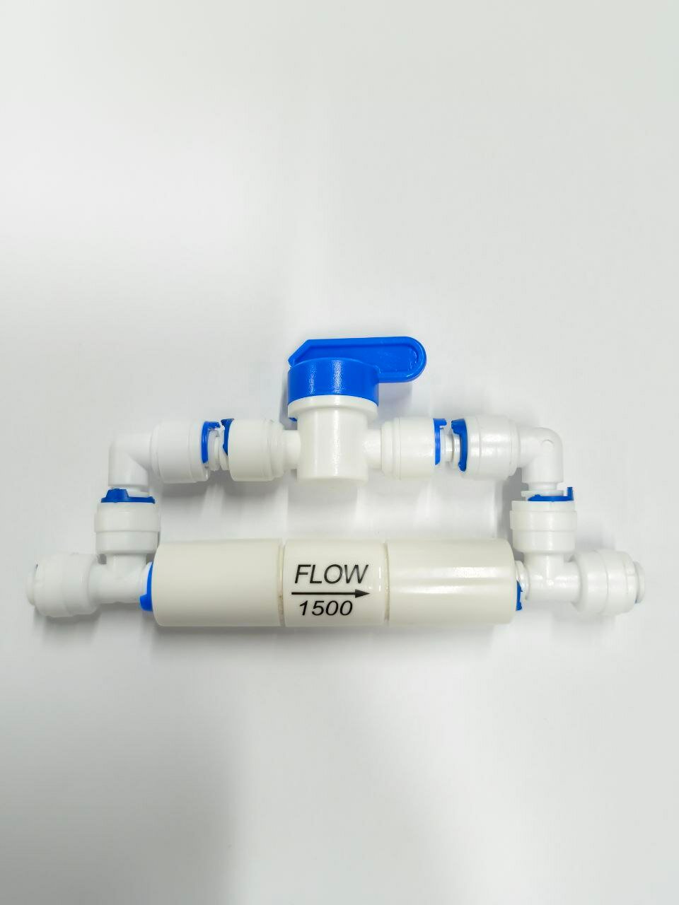 Ограничитель потока 1500 мл/мин (контроллер дренажа, рестриктор) для фильтра обратного осмоса UFAFILTER 1/4" с ручной промывкой мембраны