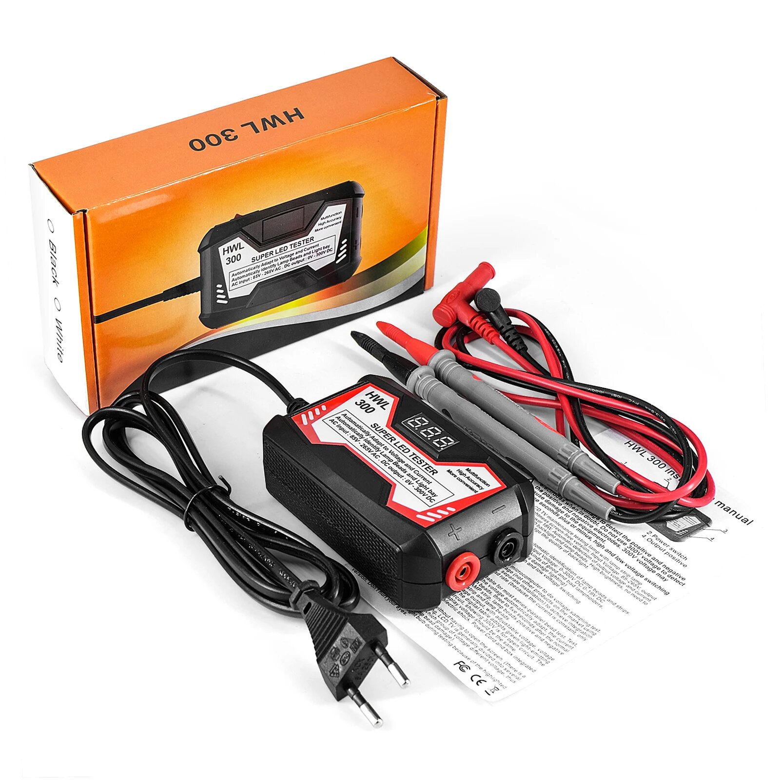 Тестер светодиодов Tucuxi 0-300В EU Plug