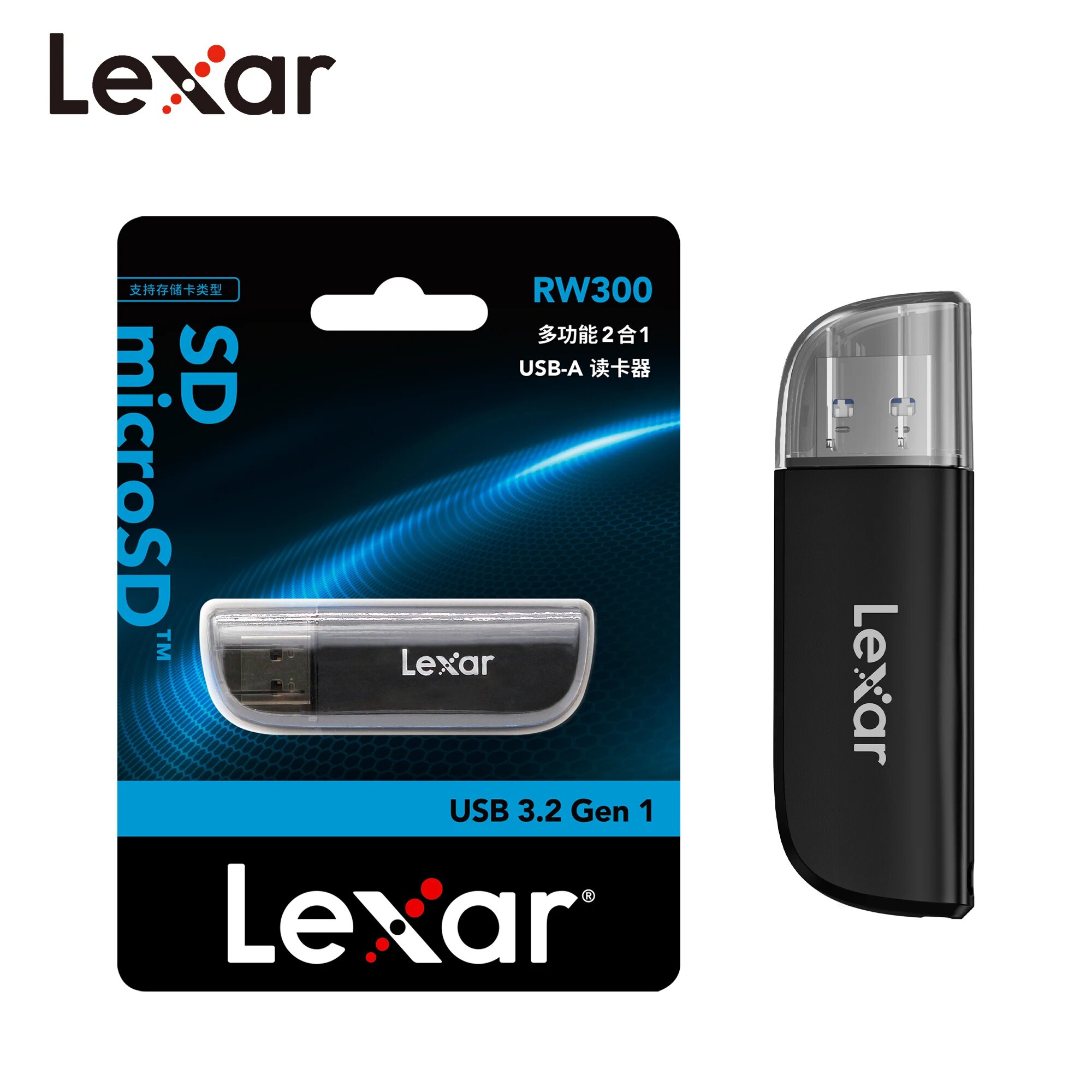 Lexar Кардридер USB3.1 USB3.2 Type-C USB3.2 2in1