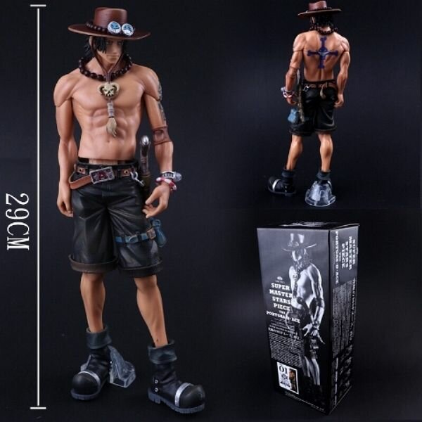 Аниме фигурка Ван Пис/One Piece. Портгас Д. Эйс/Portgas D Ace (29см, пакет)