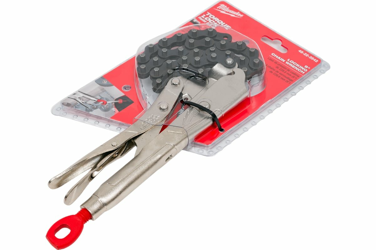 Milwaukee Зажимной цепной ключ Locking Chain Wrench 48223542 ручной инструмент