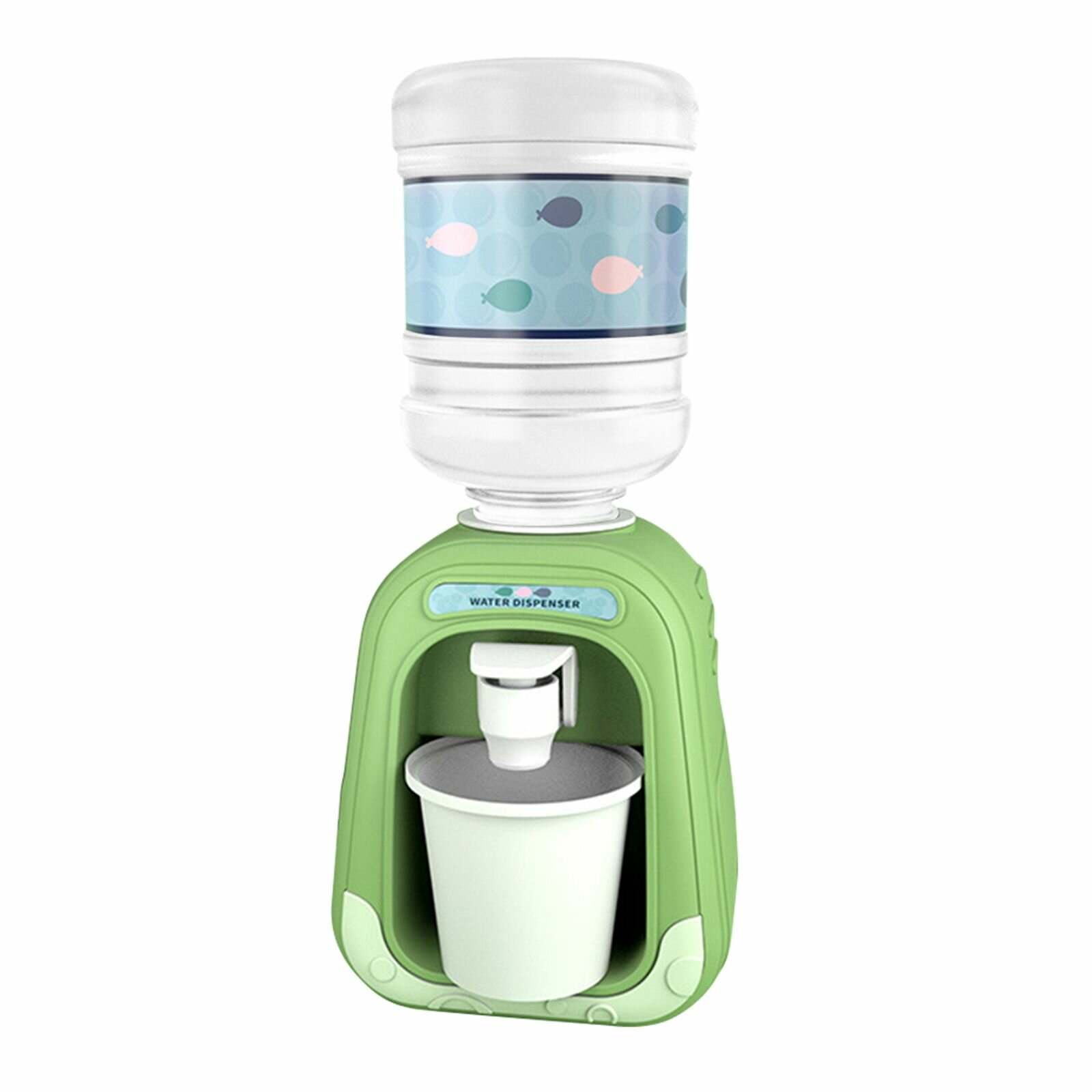 19 см/7 дюймов Мини-диспенсер для воды, мультяшный фонтан для напитков, игровой набор для девочек, Интерактивная Рождественская вечеринка