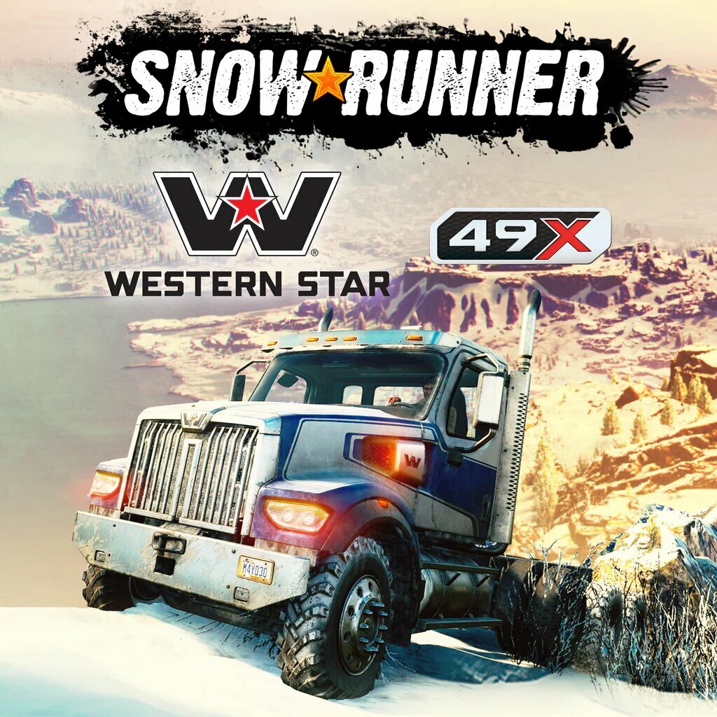 Дополнение SnowRunner - Western Star 49X, цифровое издание PlayStation 4 и PlayStation 5, регион Турция / код пополнения баланса